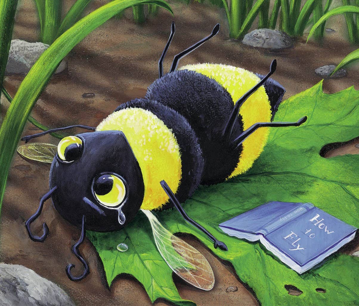 Buzzy the bumblebee picture book – The Strawberry Shop