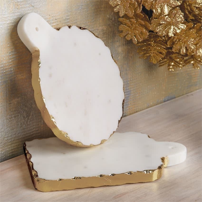 Round Gold Marble Board – The Strawberry Shop