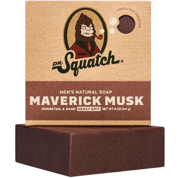 Dr. Squatch Maverick Musk Bar Soap – The Strawberry Shop